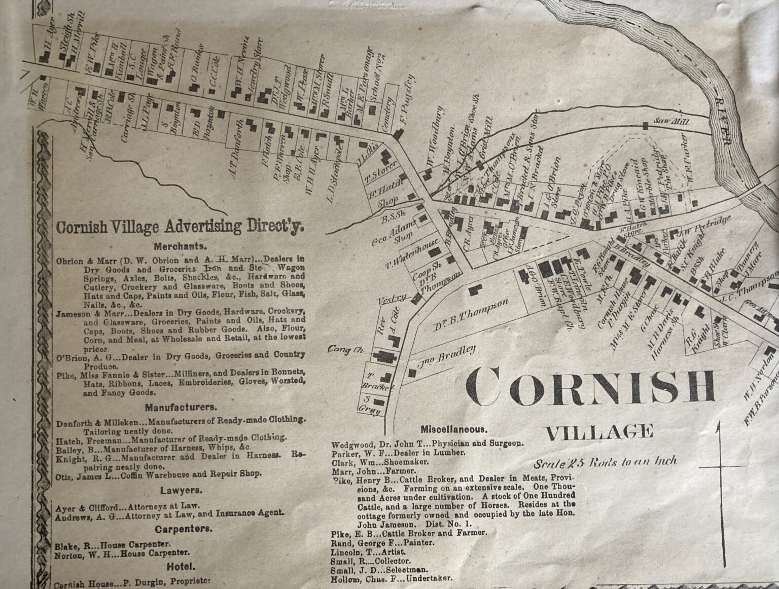 About Cornish Maine - The Cornish Inn