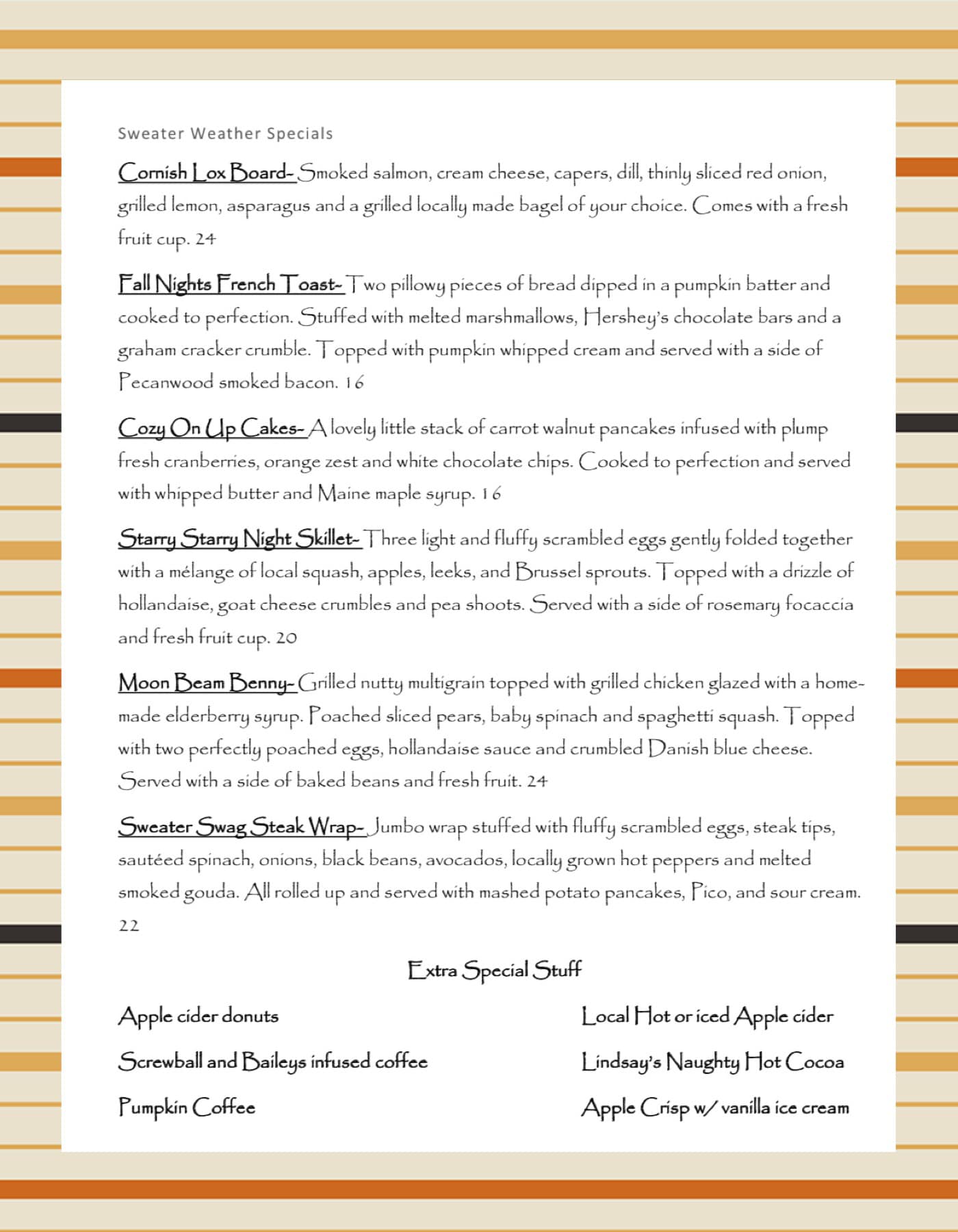 Lindsay’s - The Cornish Inn